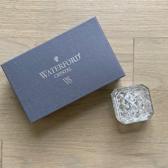 Waterford Crystal | Accents | Waterford Square Enrollment Box Vintage ...